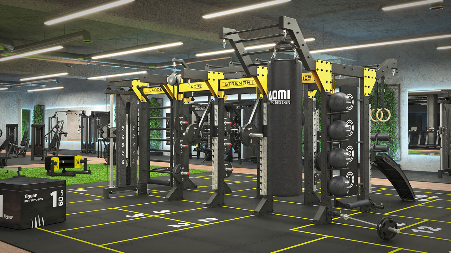 Naomi Fitness Design | Functional Training Stations